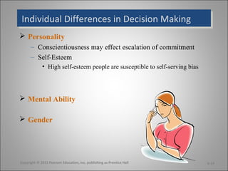 Perception & decision making | PPT