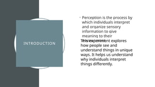 Perception experiment in psychology.pptx