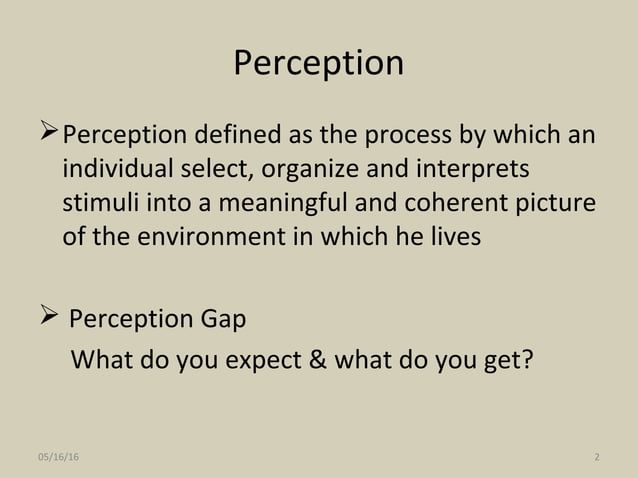 Perception Gap Between Employees & Employers {Lecture Notes} | PPT ...