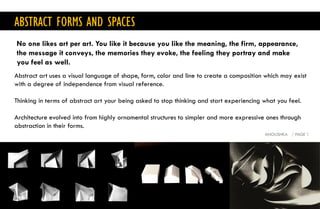 Perception in architecture | PDF