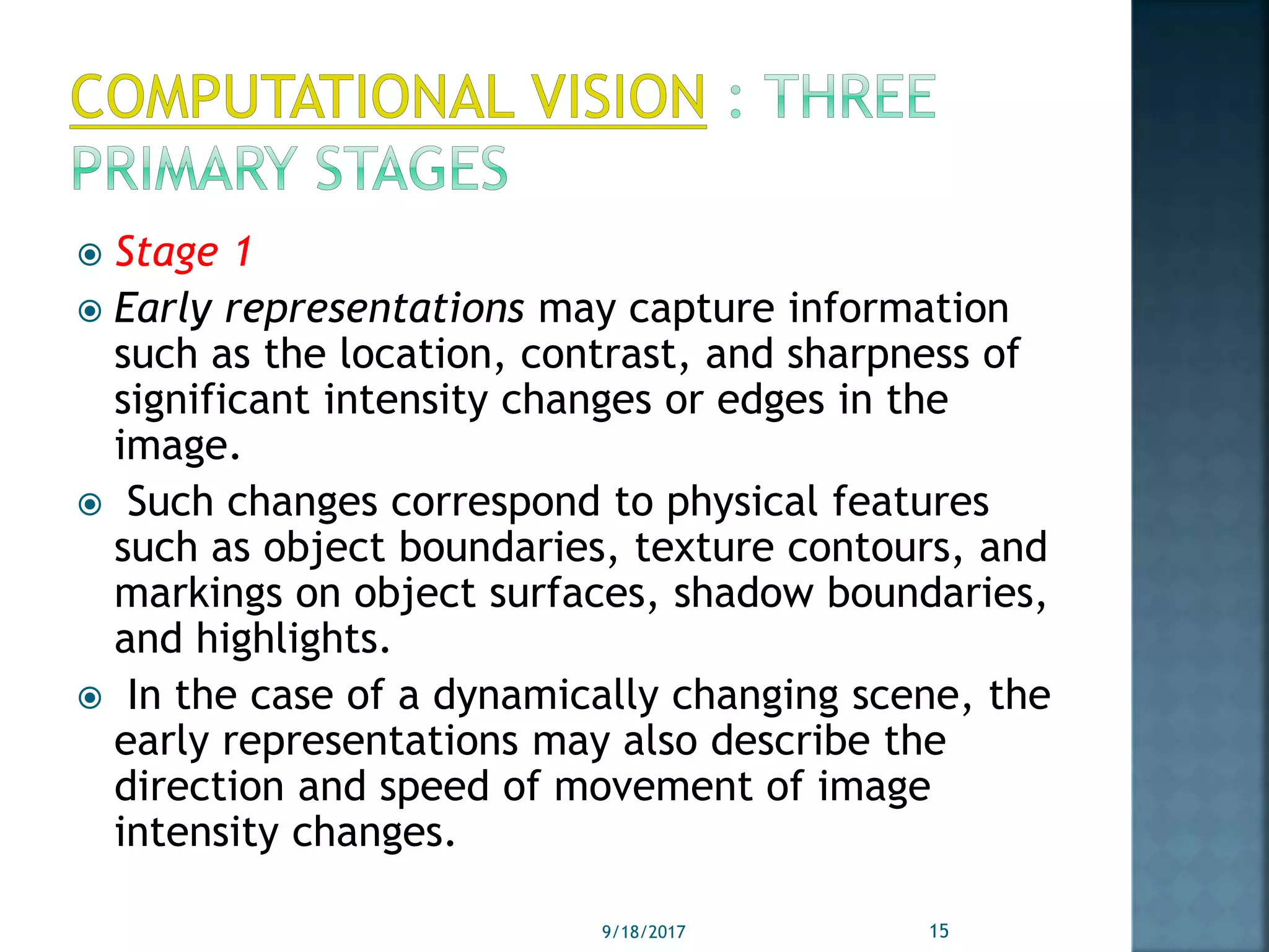 Perception in artificial intelligence | PPTX