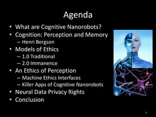 Perception in Nanocognition | PPTX