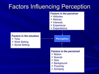 Perception(instructional media) | PPT | Science