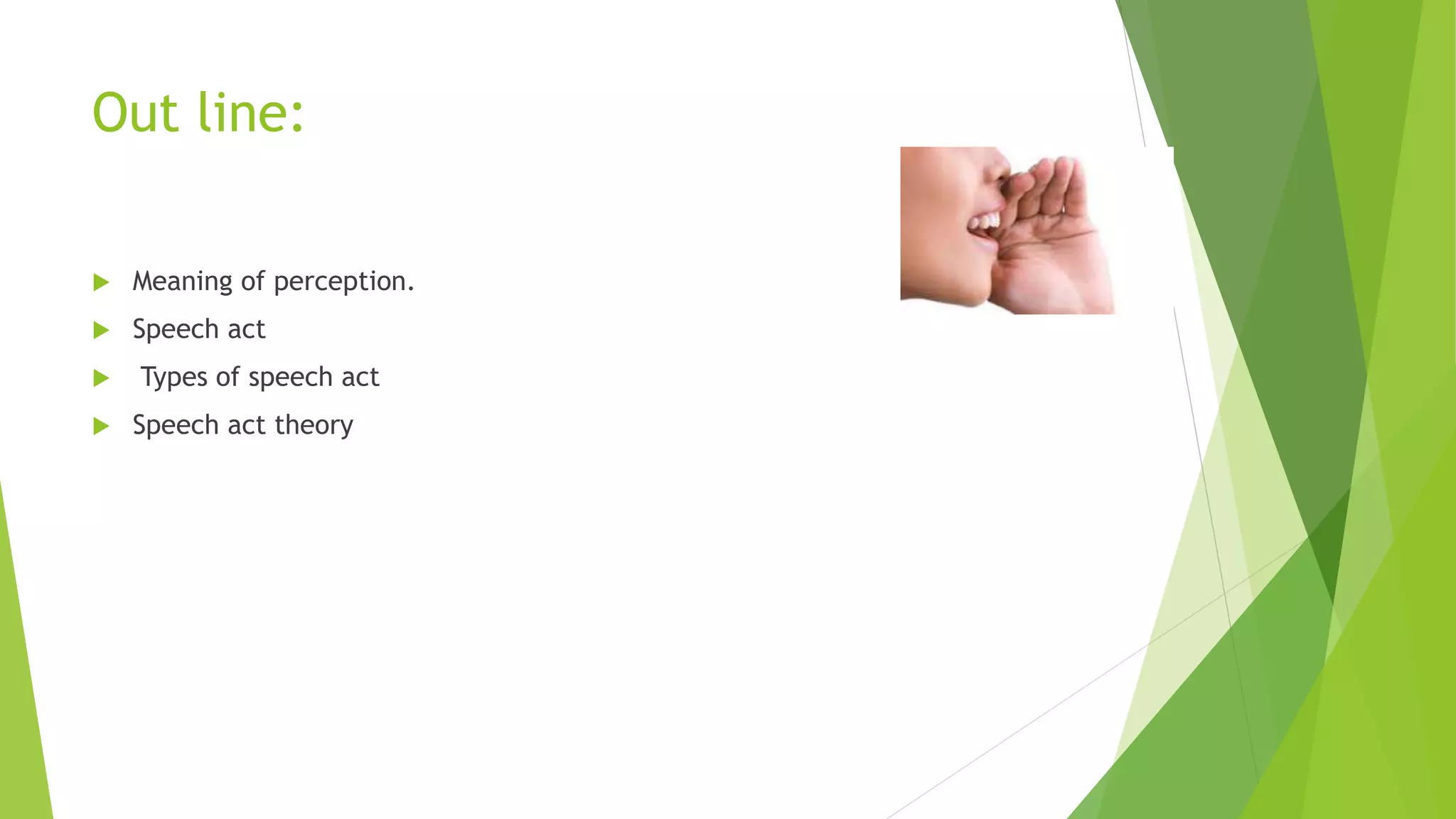 Perception,interpretation and evaluation | PPT