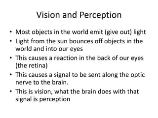 Perception lesson 1 | PPT
