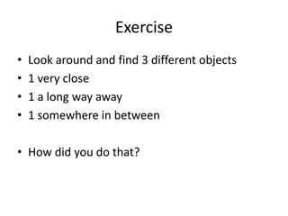 Perception lesson 3 and 4 | PPTX