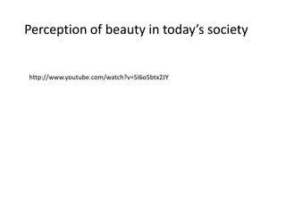 Perception of beauty | PPT