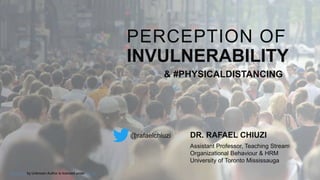 Perception of invulnerability and COVID-19 | PPTX | Mental Health ...