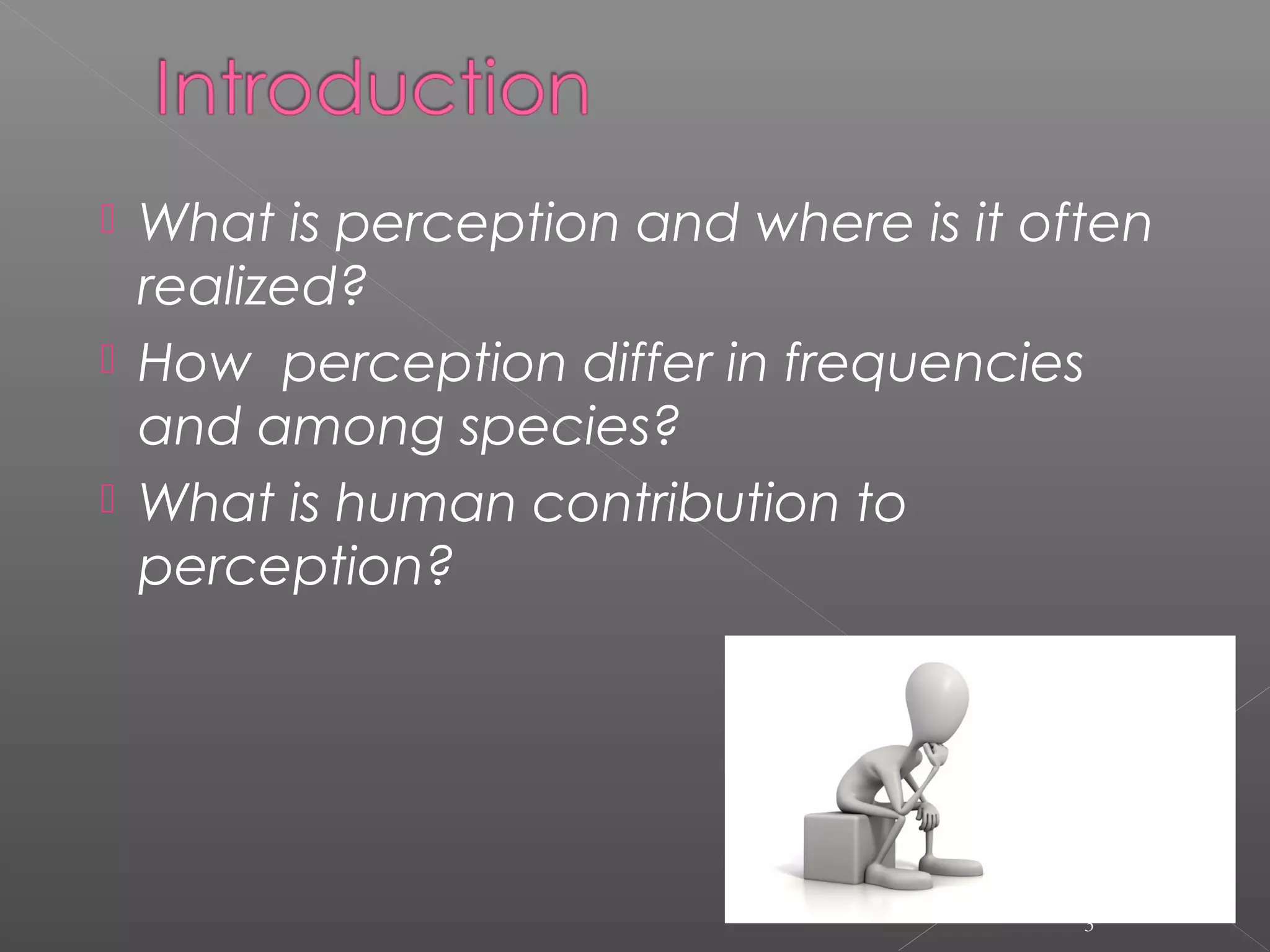 Perception of sounds | PPT