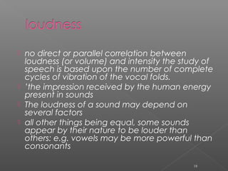 Perception of sounds | PPT