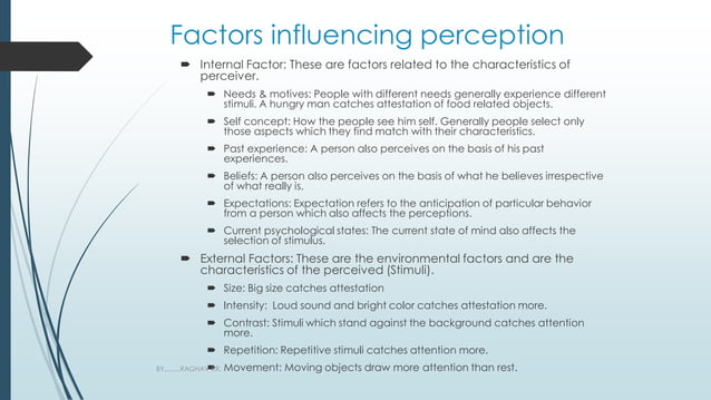 Perception in OB | PDF