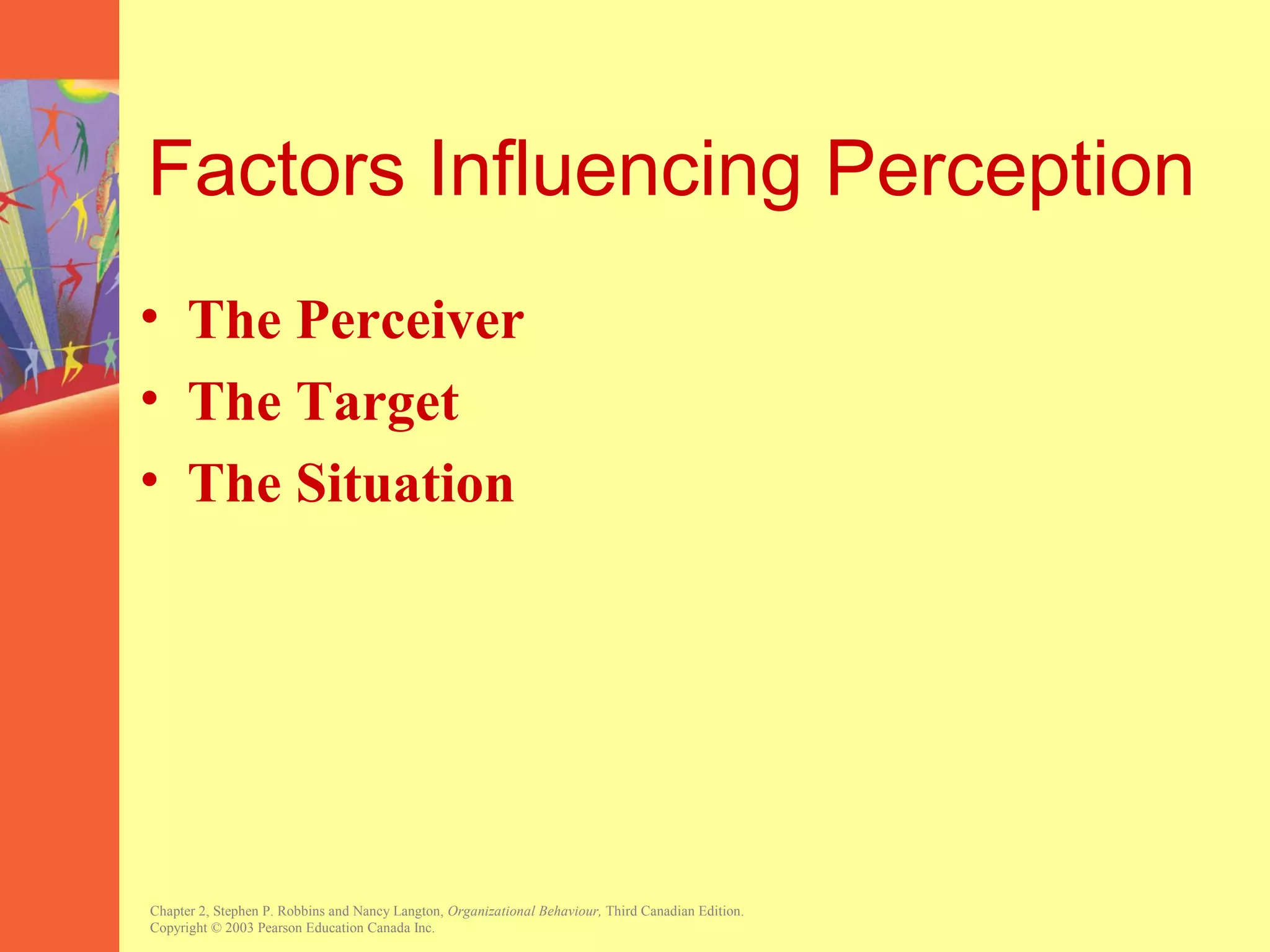 Perception & personality | PPT