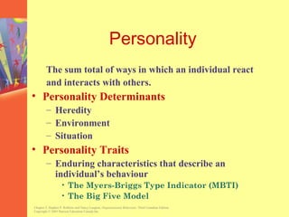Perception & personality | PPT
