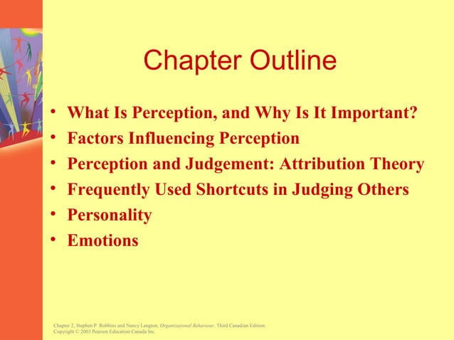 Perception & personality | PPT