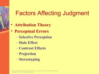 Perception & personality | PPT