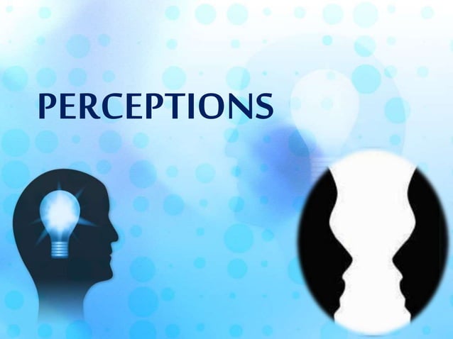 Perceptions | PPTX | Science