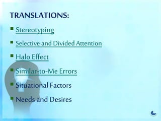 Perceptions | PPTX | Science