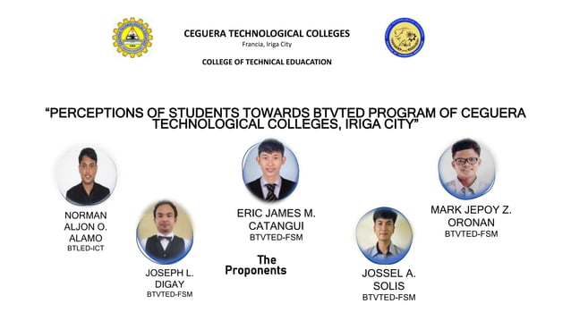PERCEPTIONS-OF-STUDENTS-TOWARDS-BTVTED-PROGRAM-OF-CEGUERA.pptx