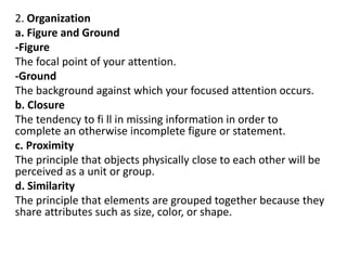 Perception, self and communication | PPT