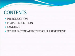 PERCEPTIONS IN COMMUNICATION.pptx