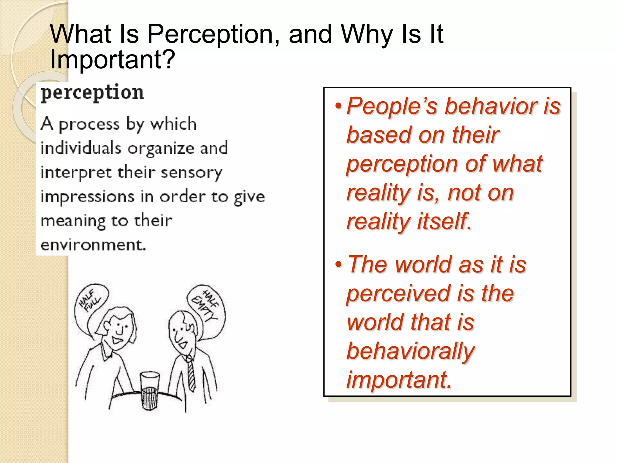 Perception | PPT
