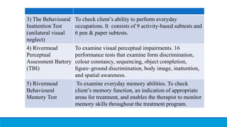 Perception testing and training | PPTX
