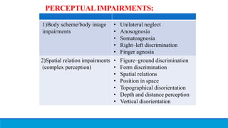 Perception testing and training | PPTX