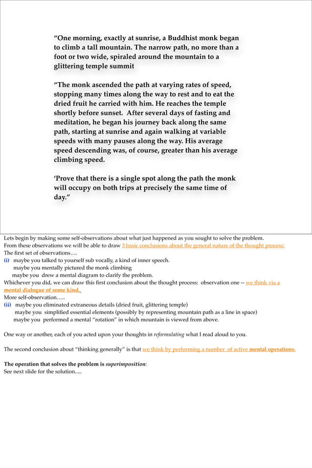 Perception & visual thinking | PDF