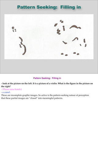 Perception & visual thinking | PDF