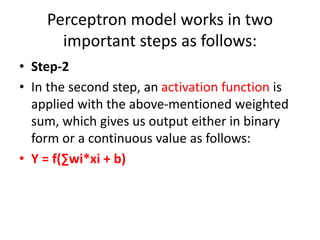 Introduction to Perceptron and Neural Network.pptx