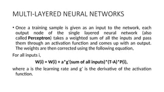 Perceptron and Activation Function in deep learning | PPT