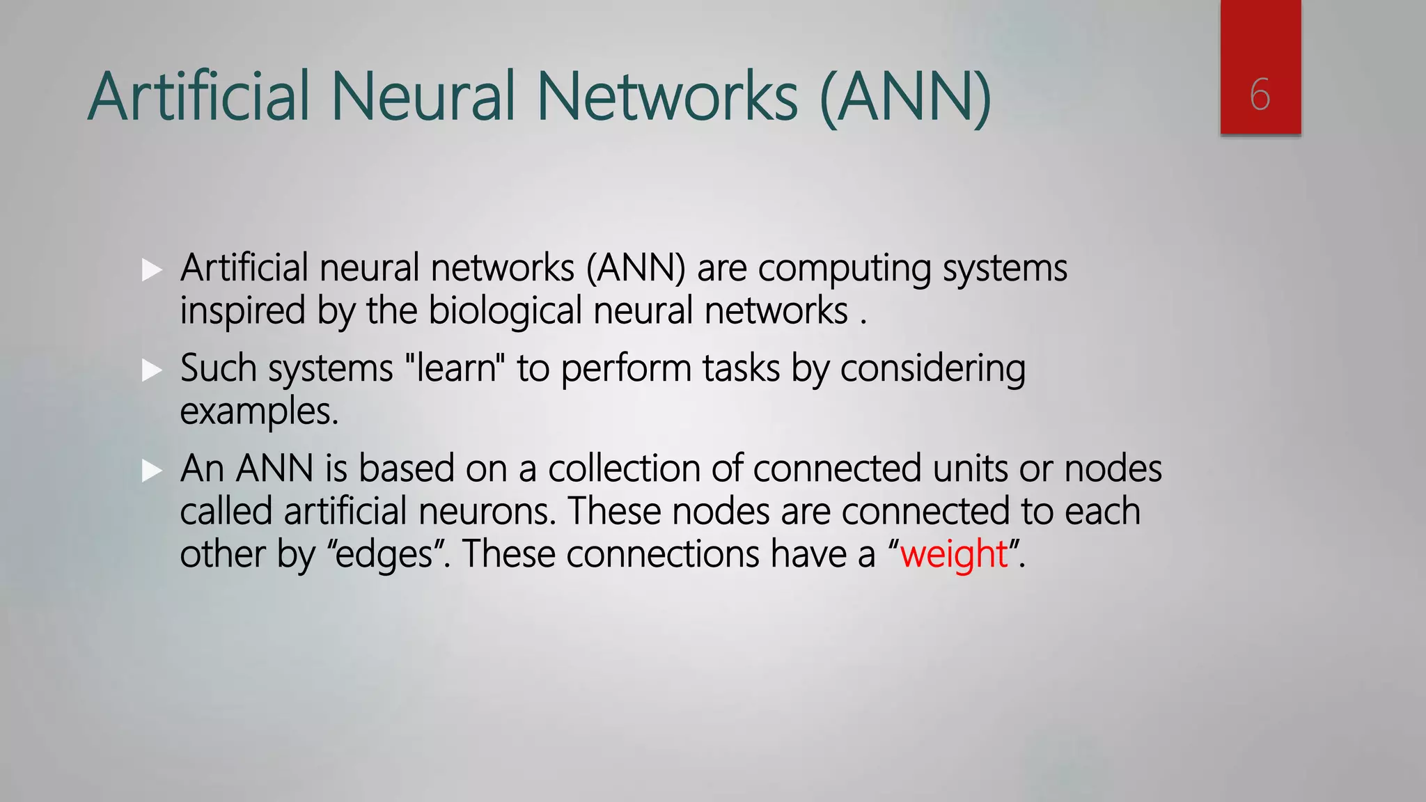 Perceptron in ANN | PPSX