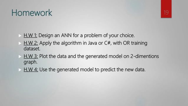 Perceptron in ANN | PPSX