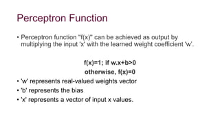 Perceptron model.pptx