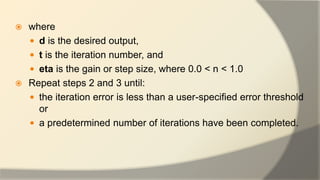 Perceptron (neural network) | PPSX