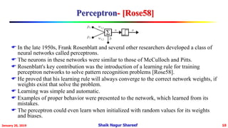 Perceptron & Neural Networks | PPTX