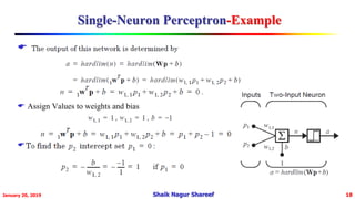 Perceptron & Neural Networks | PPTX