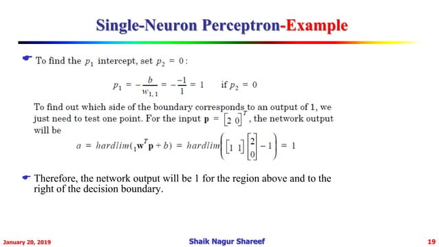 Perceptron & Neural Networks | PPTX