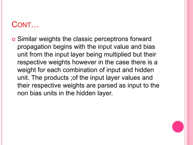 Perceptrons | PPT