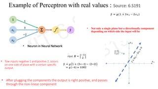Perceptron for neuron (Single Neuron).pptx