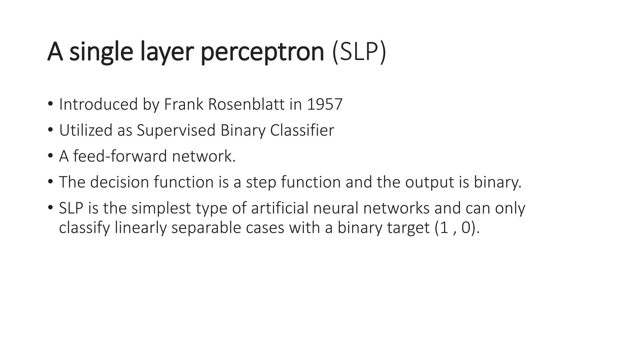 Perceptron | PPT
