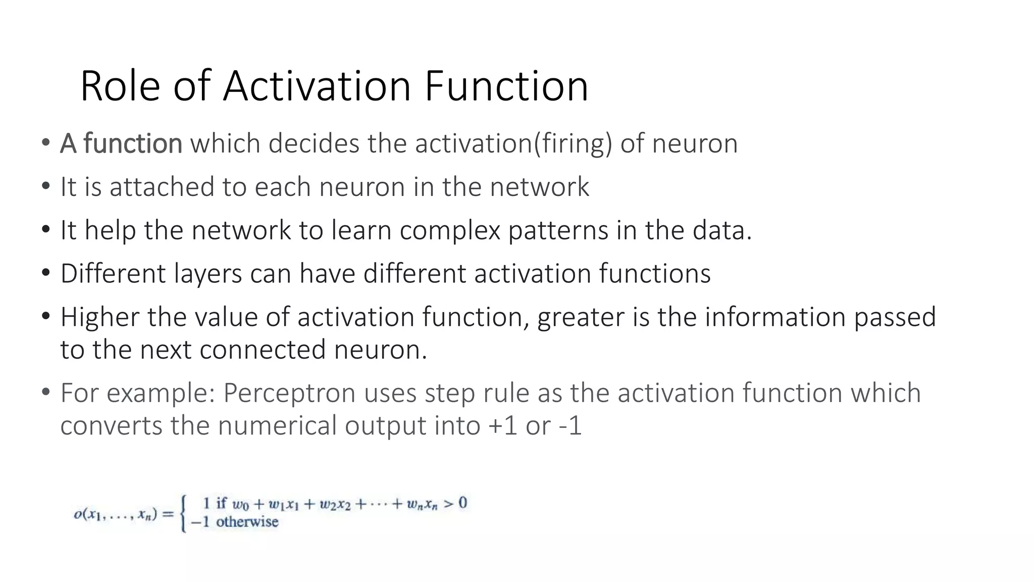 Perceptron | PPTX
