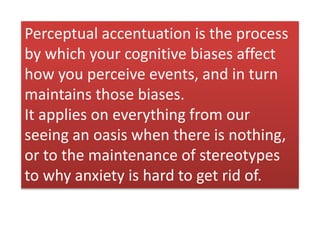 Perceptual Accentuation | PPTX