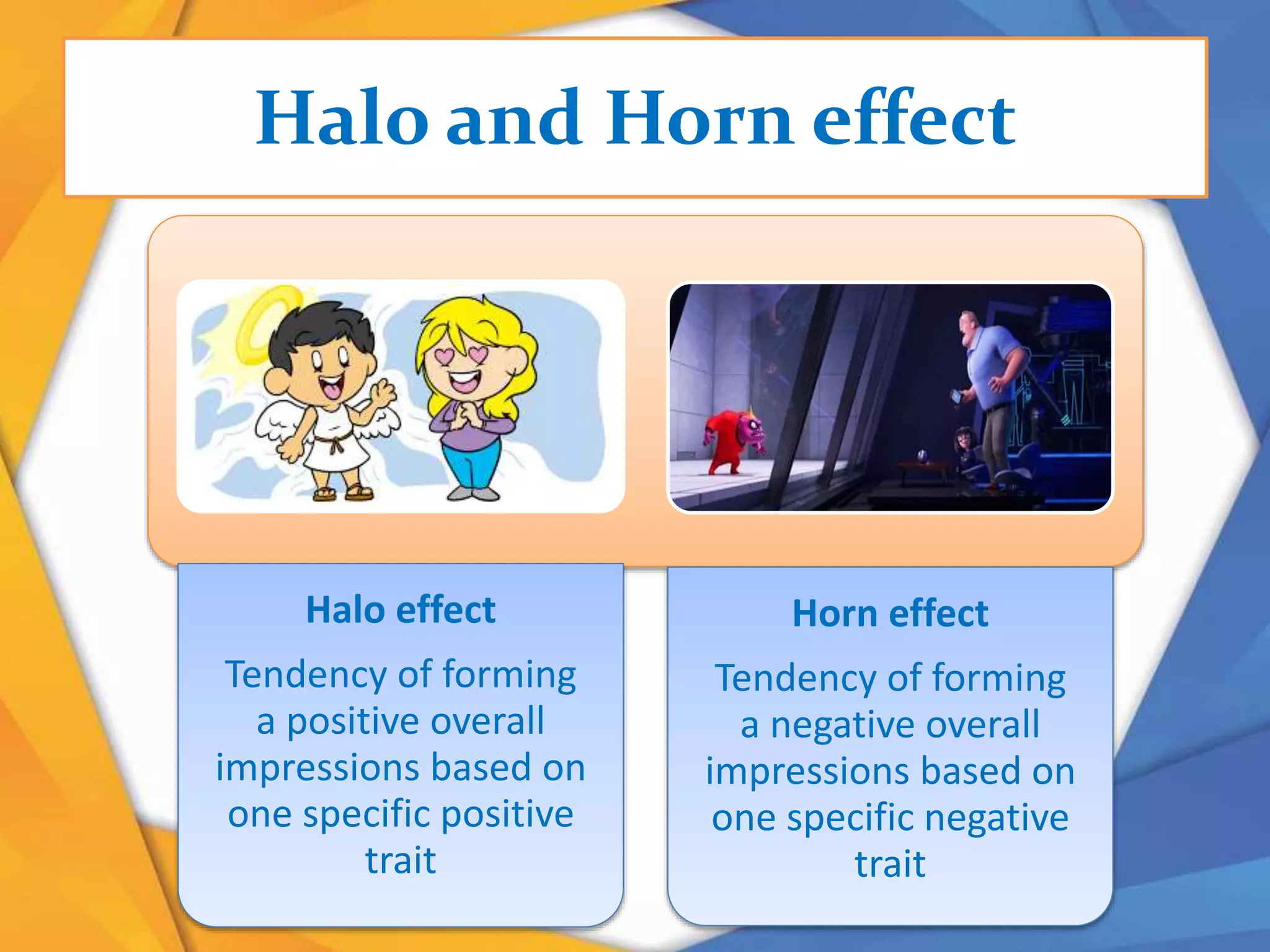 Perceptual biases and stereotyping | PPTX