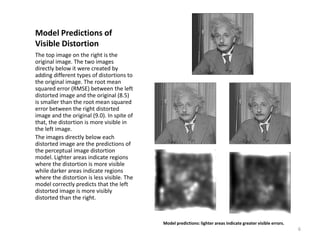 Perceptual image distortion | PPTX