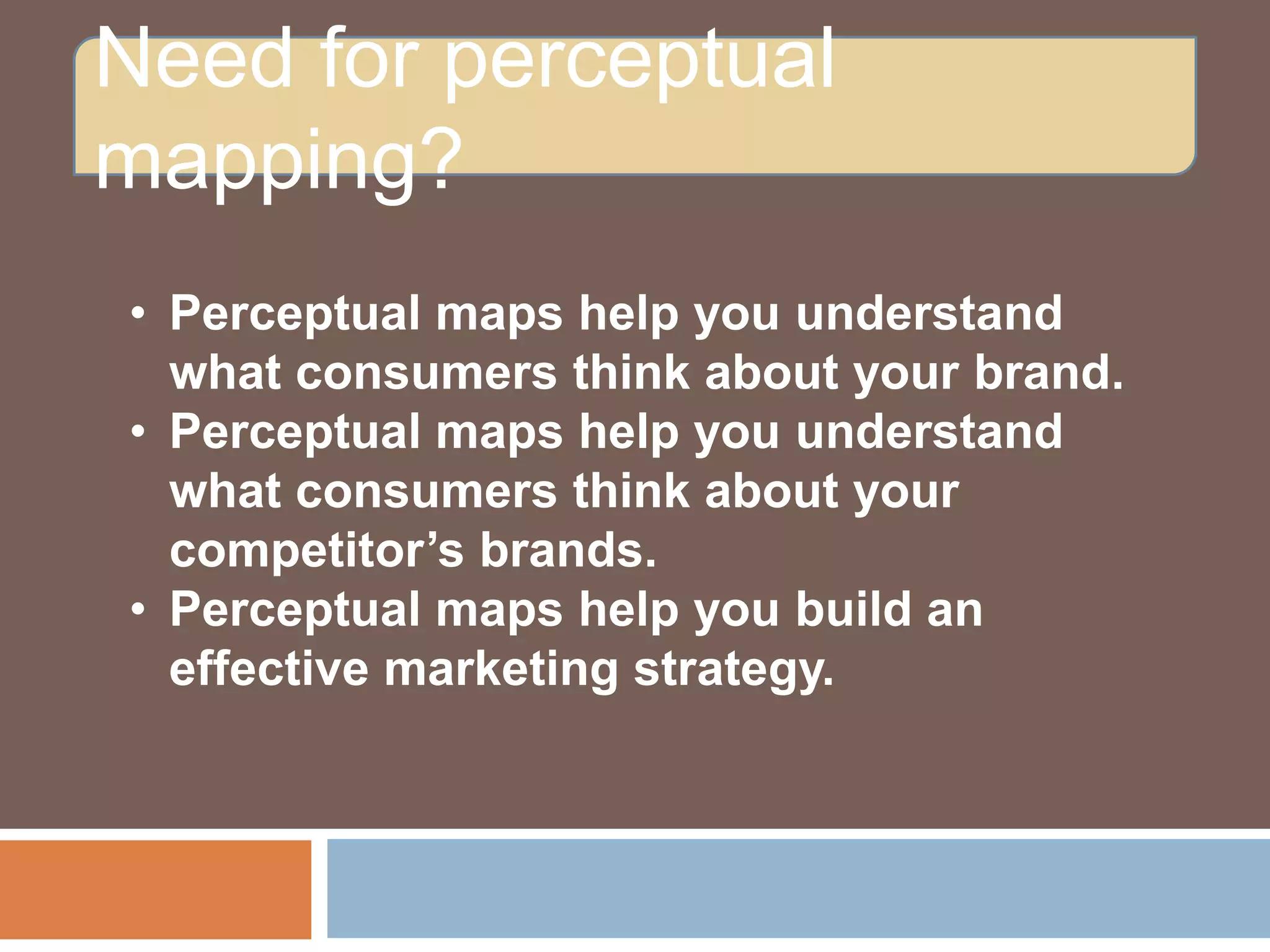 Perceptual mapping | PPTX