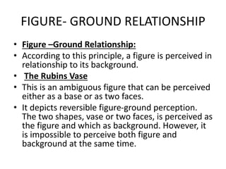 PERCEPTUAL ORGANIZATION.pptx for MEDICAL | PPTX | Science