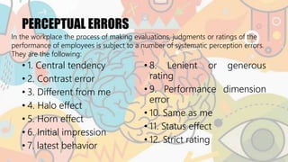 Perceptual organization & attribution | PPTX
