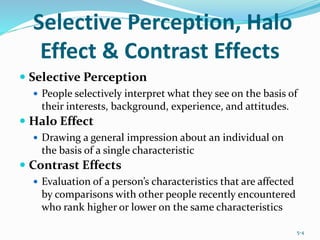 Perceptual problems | PPTX | Science