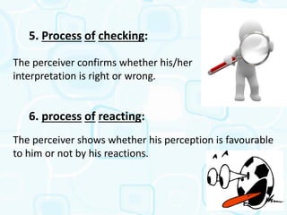 Perceptual process | PDF